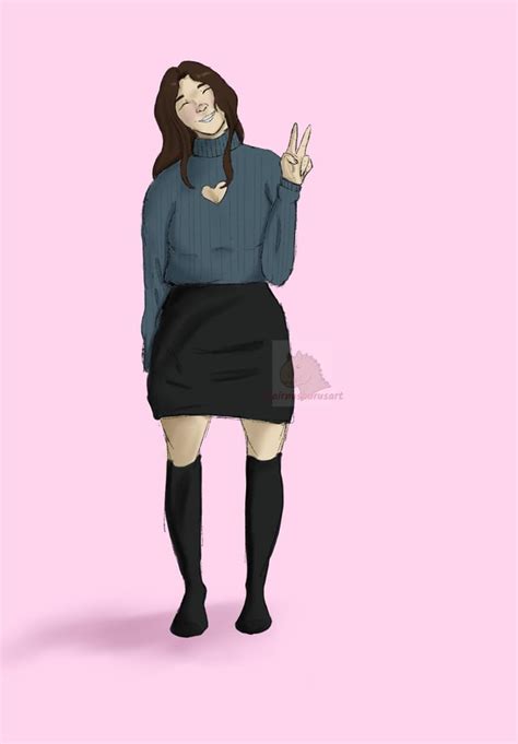 Colored Sketch R Procreate