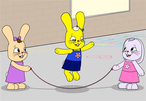 Skipping Rope With Friends By Katesplace2009 On Deviantart