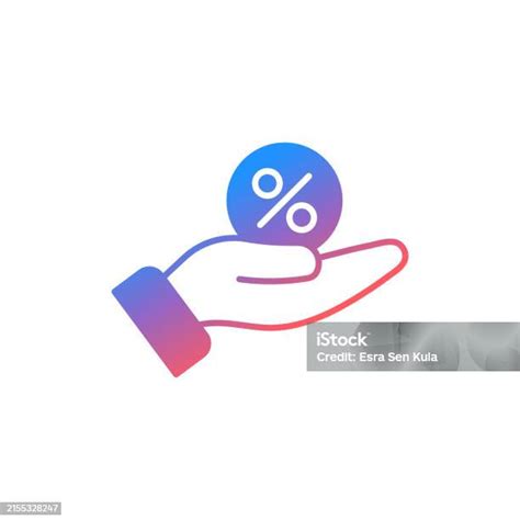 고정 금리 그라데이션 색상 실선 아이콘 디자인 인포그래픽 웹 페이지 모바일 앱 Ui Ux 및 Gui 디자인에 적합합니다 가격에