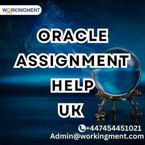 Oracle Assignment Help Ukworkingment At ₹ 600page In Jaipur Id 2855629711433