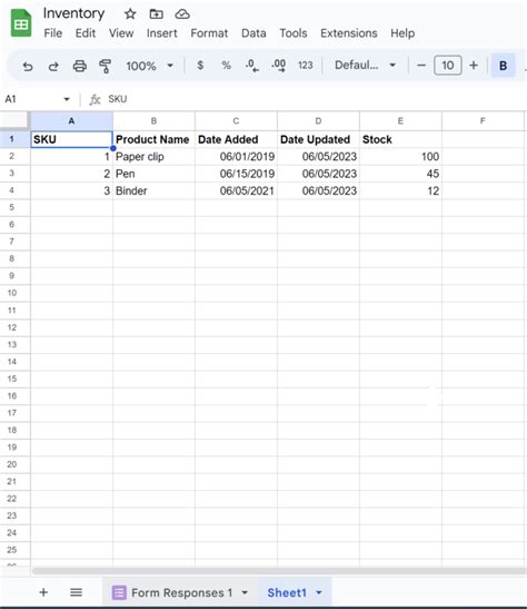 How To Use Google Forms For Inventory Management The Jotform Blog
