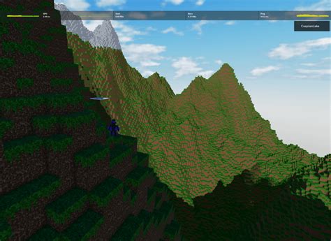 Gallery Of My Old Voxel Terrain System In Roblox R Roblox