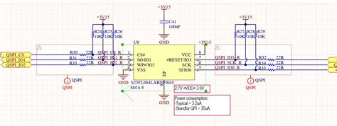 qspi nor flash traces length matching