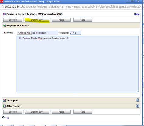 fortune minds oracle soa how to test osb business service from osb