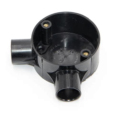 Buy Decoduct 20mm Pvc 2 Way Circular Junction Box In Uae