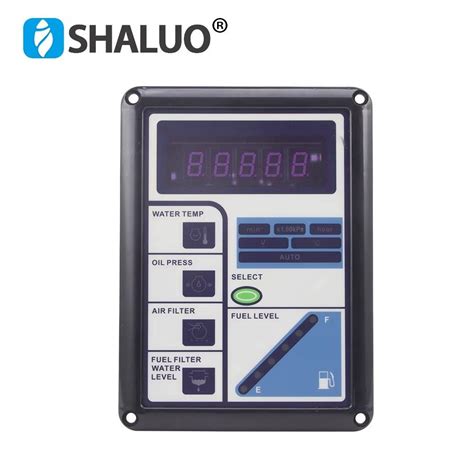 diesel generator electric controller module lcd display genset engine