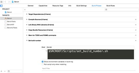 Automated Xcode Version And Build Numbering Via Git Mokacoding