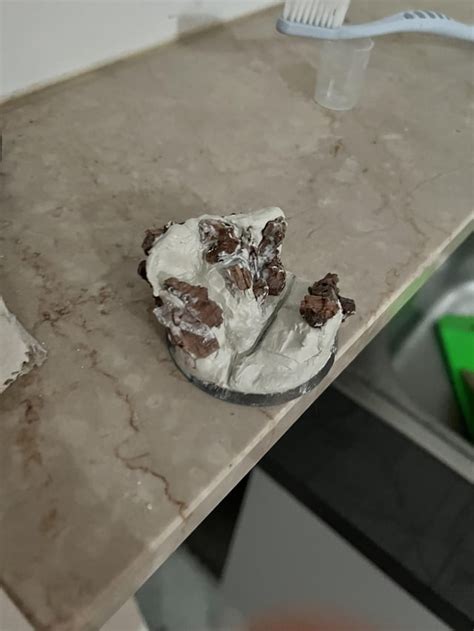 Mini Diorama Of Crashed Core Fighter Rgunpla