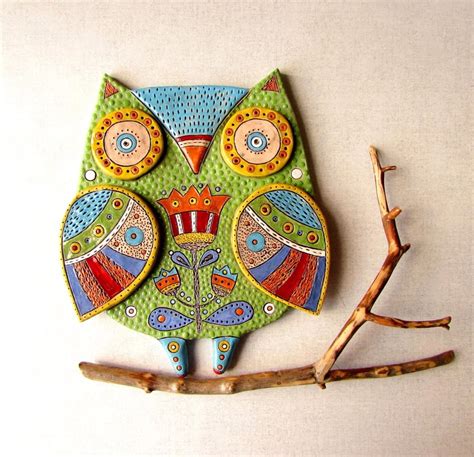 Ирина Паньковская Керамическая сова Глиняное искусство Керамические птицы