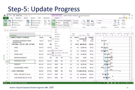 How To Create S Curve By Ms Project 2013 Ppsx Resume Writing And Advice Job Search