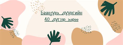 Баянзүрх дүүргийн 40 дүгээр хороо ИРГЭД