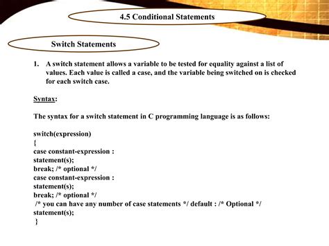 Conditional Statements Rdsivakumar Pptx