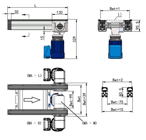 Vitrans Timing Belt Conveyor For Pallet Conveyor System Design And Pallet Handling System