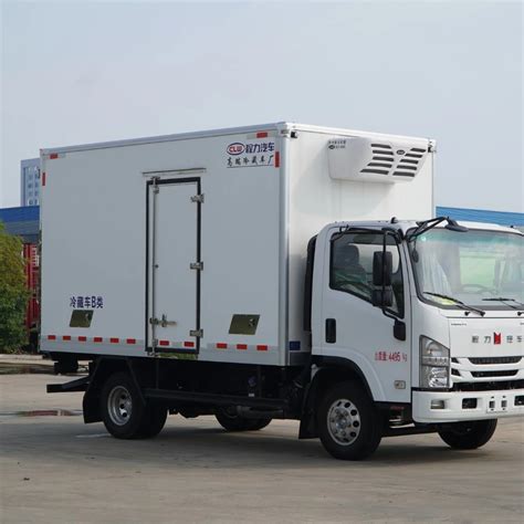 152hp Refrigerated Freezer Truck 1 To 3 Ton Mini Refrigerator Van For