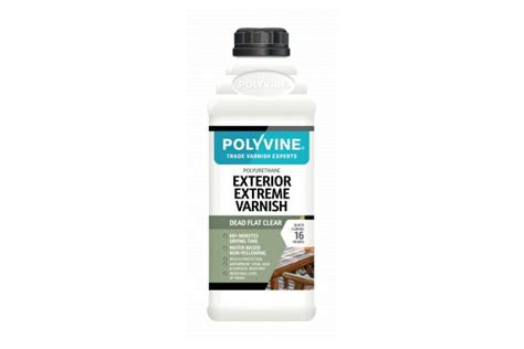 Polyvine Exterior Extreme Varnish Dead Flat Stage Depot