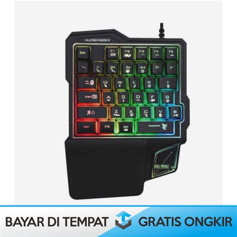 Jual Keyboard Gaming Rgb Single Hand Murah 38 Keys Single Hand Gaming Keyboard Rgb 38 Keys Gk103