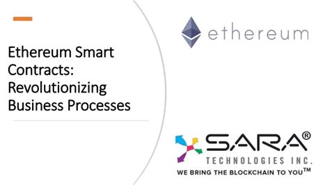 Ppt Ethereum Smart Contracts Powerpoint Presentation Free Download