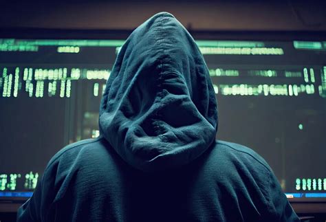 Premium Photo Dangerous Hooded Hacker Breaks Into Data Servers And Infects Their System With A