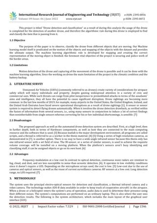Drone Detection Classification Using Machine Learning PDF