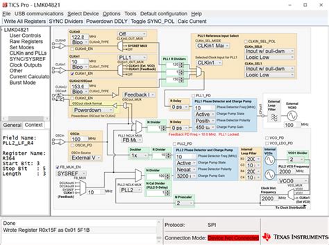 Lmk04821 Pll1 Occasionally Loses Lock Clock And Timing Forum Clock And Timing Ti E2e Support