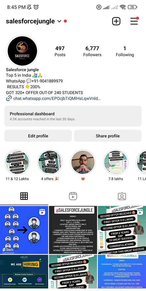 Salesforce Jungle On Linkedin Salesforcejobs Salesforce Fresher