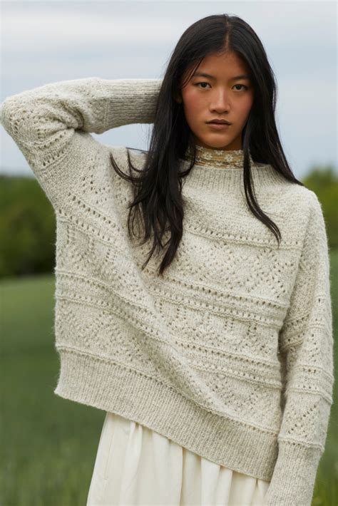 Mynte Genser Gretes Handarbeid