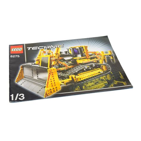X Lego Technic Bauanleitung A Heft Model Construction Bulldozer Planierraupe Baufahrzeug