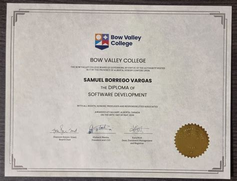 samuel b on linkedin graduated softwaredevelopment
