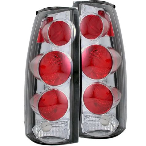 Anzo 1999 2000 Cadillac Escalade Smoke 3d Style Taillights Replacement