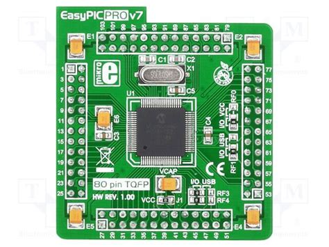 easypic pro v7 mcucard with pic18f8520 mikroe multiadapter