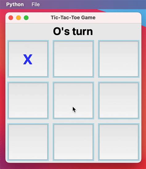 How To Create A Tic Tac Toe Game With Python Real Python Posted On