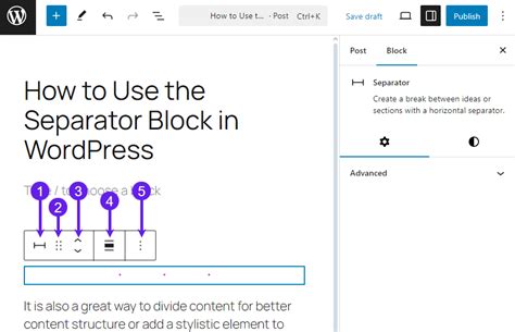 Separator Block How To Use Guide And Overview