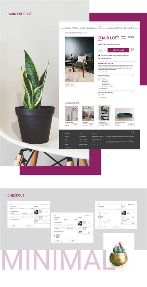 E Commerce Furniture On Behance