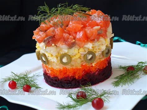 Салат Королевская шуба 5 фото в рецепте