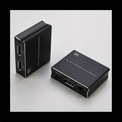 8k Dp Switch 14 Bi Direction Switch Converter 2x11x2 Support 4k120hz