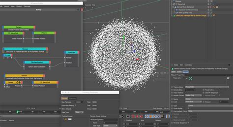 Question How To Make A Static Particle Space R Cinema4D