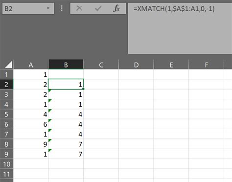 Excel How Do I Find The Previous Row That Contained The Same Data Stack Overflow