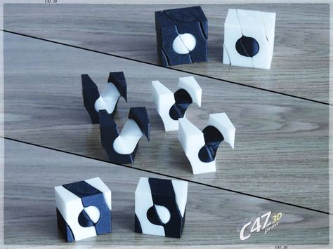 Fidget Puzzle Cube N Ball By C D Download Free STL Model