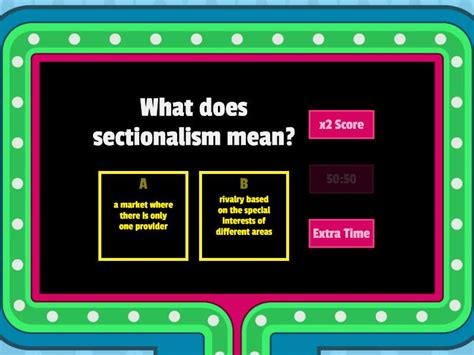 Chapter 11 Lesson 3 Gameshow Quiz