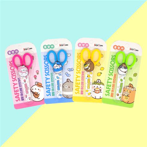 귀여운 몰랑이 인기 캐릭터 몰랑 마스코트 안전가위 메이드몰