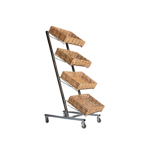 Bread Display Trolley 4 Tier Cater Cousins