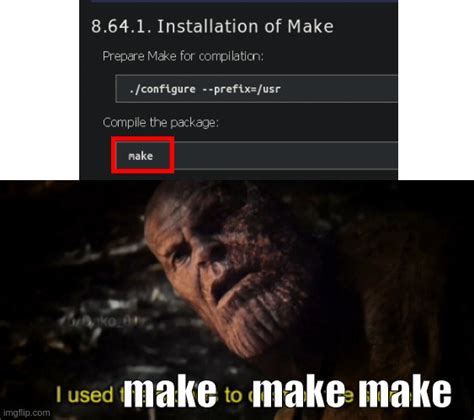 lfs is fun r linuxmemes