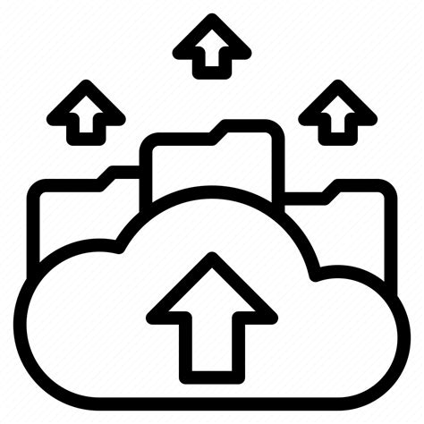 Computer Data Export File Send Storage Transfer Icon Download