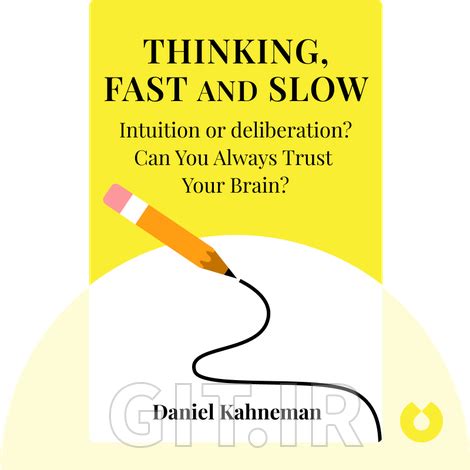 Thinking Fast And Slow Summary Of Key Ideas And Review Daniel Kahneman