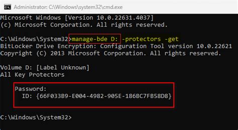 Command Prompt Disable Bitlocker
