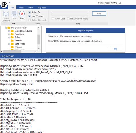Stellar Toolkit For Ms Sql Software Review Sqlservercentral
