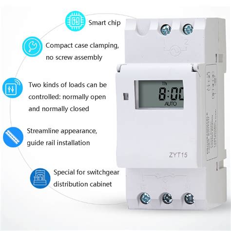 Programmable Digital Timer Switch Relay Control Ac Grandado