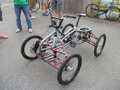 Athos Quad Cycle Bike Design Bicycle Design 4 Wheel Bicycle