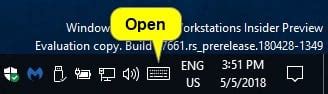 Reset Touch Keyboard Default Open Position In Windows Tutorials