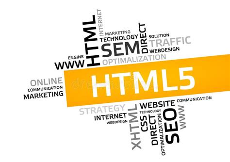 html5 word cloud tag cloud vector graphic stock illustration